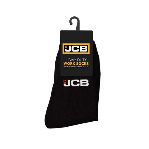JCB Heavy Duty Cotton Rich Work Socks – Health & Safety Shopping