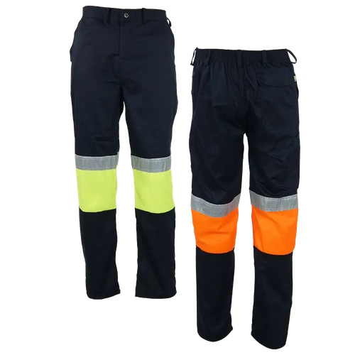 Reflective trousers 65-35 Polycotton – Health & Safety Shopping