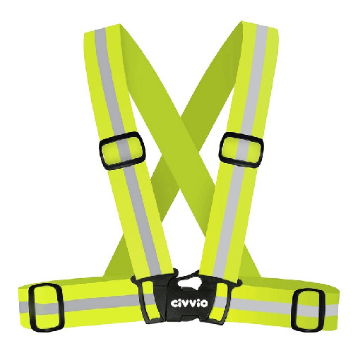 Hi Viz Reflective Sash Brace with Elastic - Safety belt – Health ...