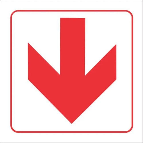 Fire Fighting Equipment arrow sign- SABS FB1 – Health & Safety Shopping