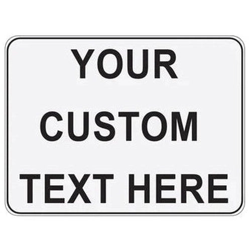 Custom made photoluminiscent sign – Health & Safety Shopping