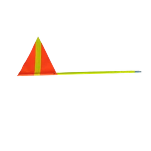 Buggy whip vehicle flag with stick. – Health & Safety Shopping